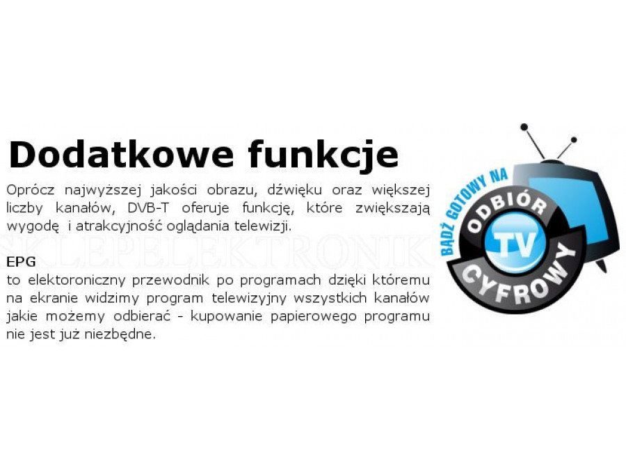 Tuner STB DVB-T SD Sagem ITAD 83SD | centrumelektroniki.pl