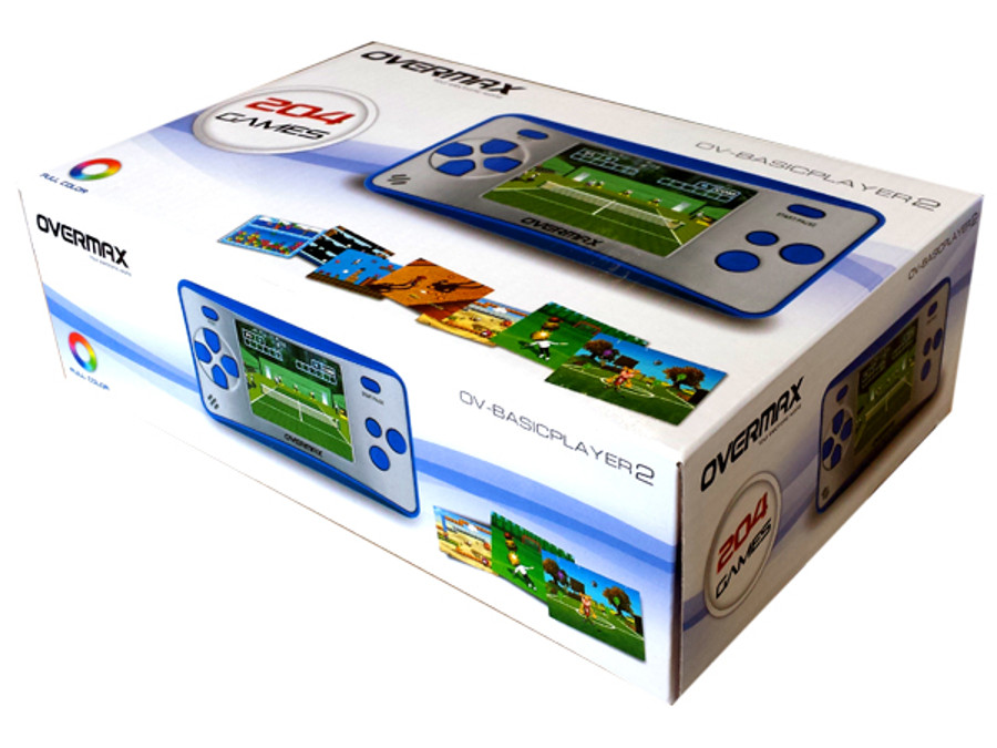 Konsola OV-Basicplayer 2 204 gry Overmax | centrumelektroniki.pl