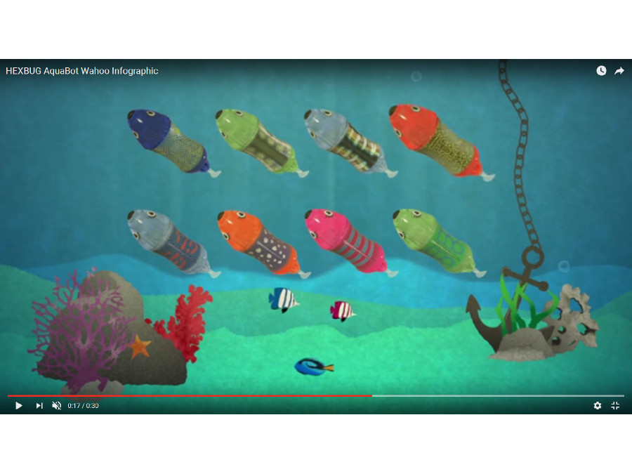 Mikrorobot Hexbug AquaBot Wahoo mix | centrumelektroniki.pl