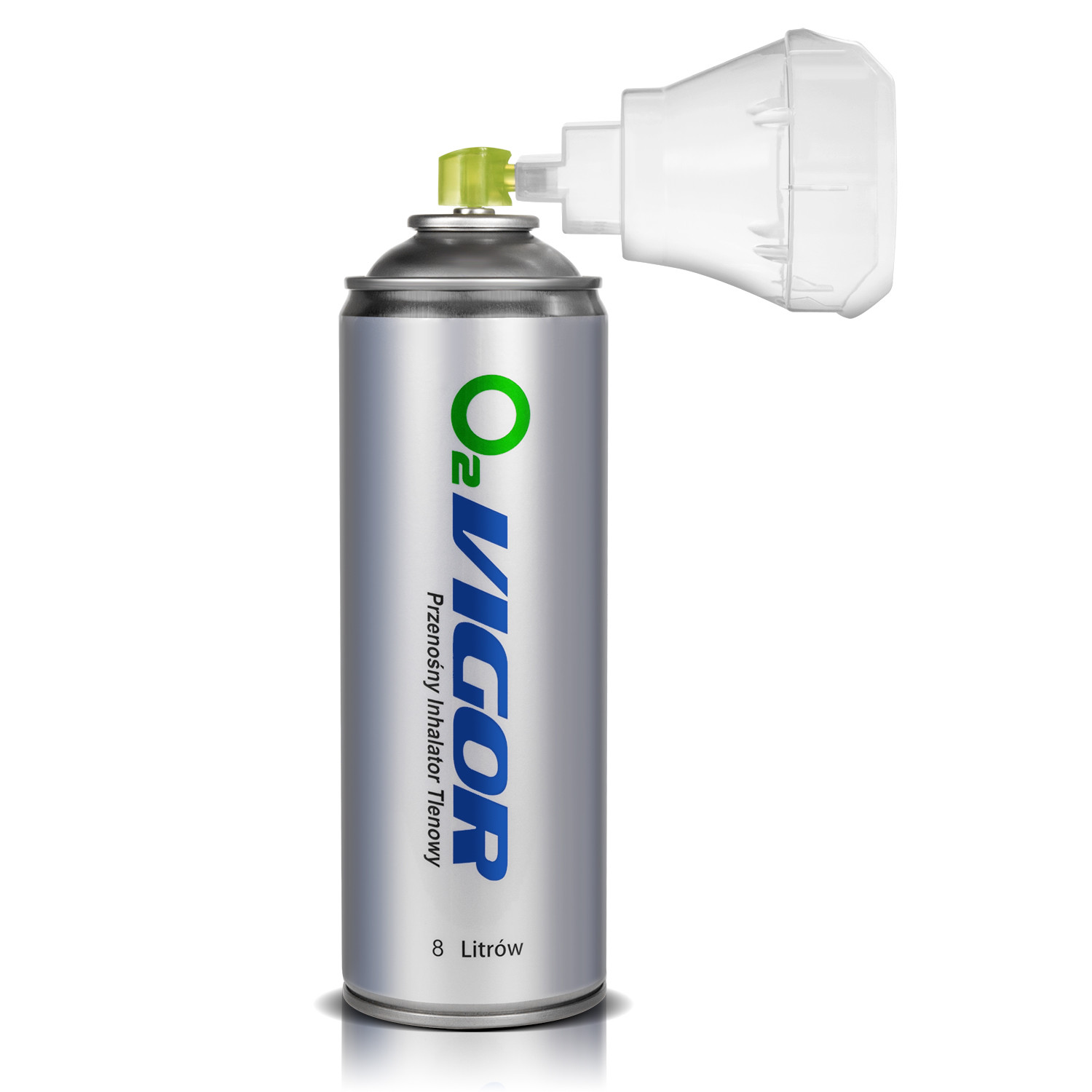 Tlen inhalacyjny w puszce 99% O2 8L | centrumelektroniki.pl