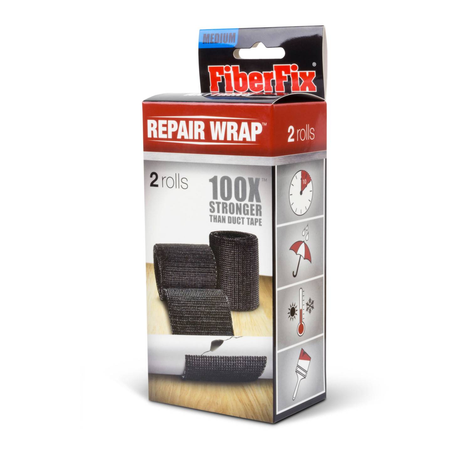 Taśmy naprawcze FiberFix Repair Wrap medium 2x5cm | centrumelektroniki.pl