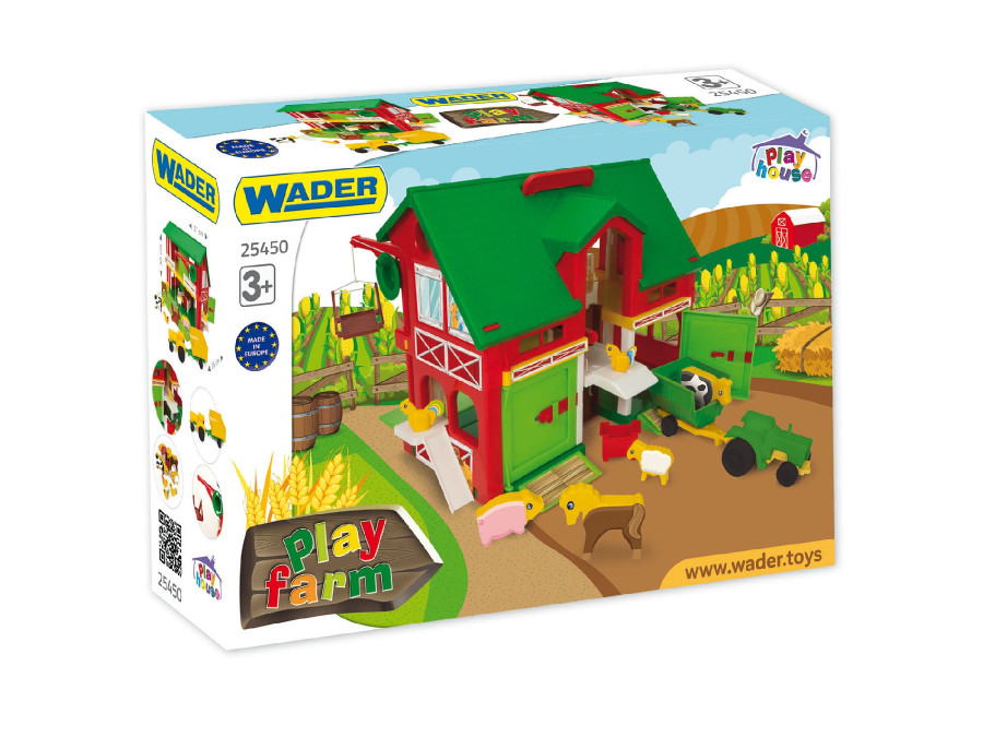 Zestaw wiejska farma Wader Play Farm | centrumelektroniki.pl