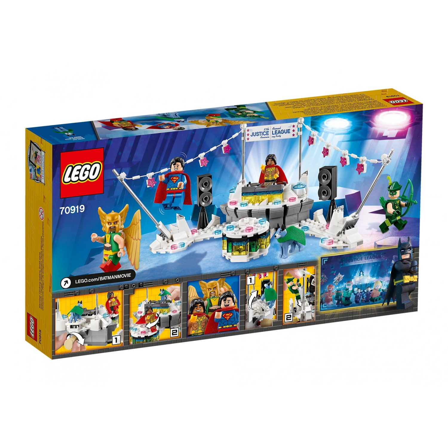 Klocki LEGO Batman Movie Impreza jubileuszowa 70919 | centrumelektroniki.pl