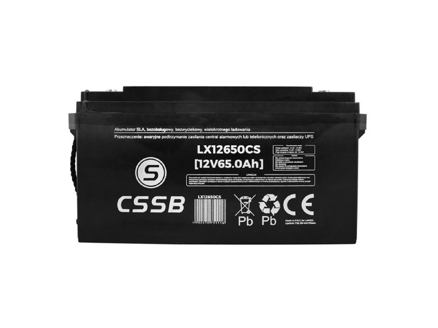 Akumulator żelowy LX12650 12V 65Ah | centrumelektroniki.pl