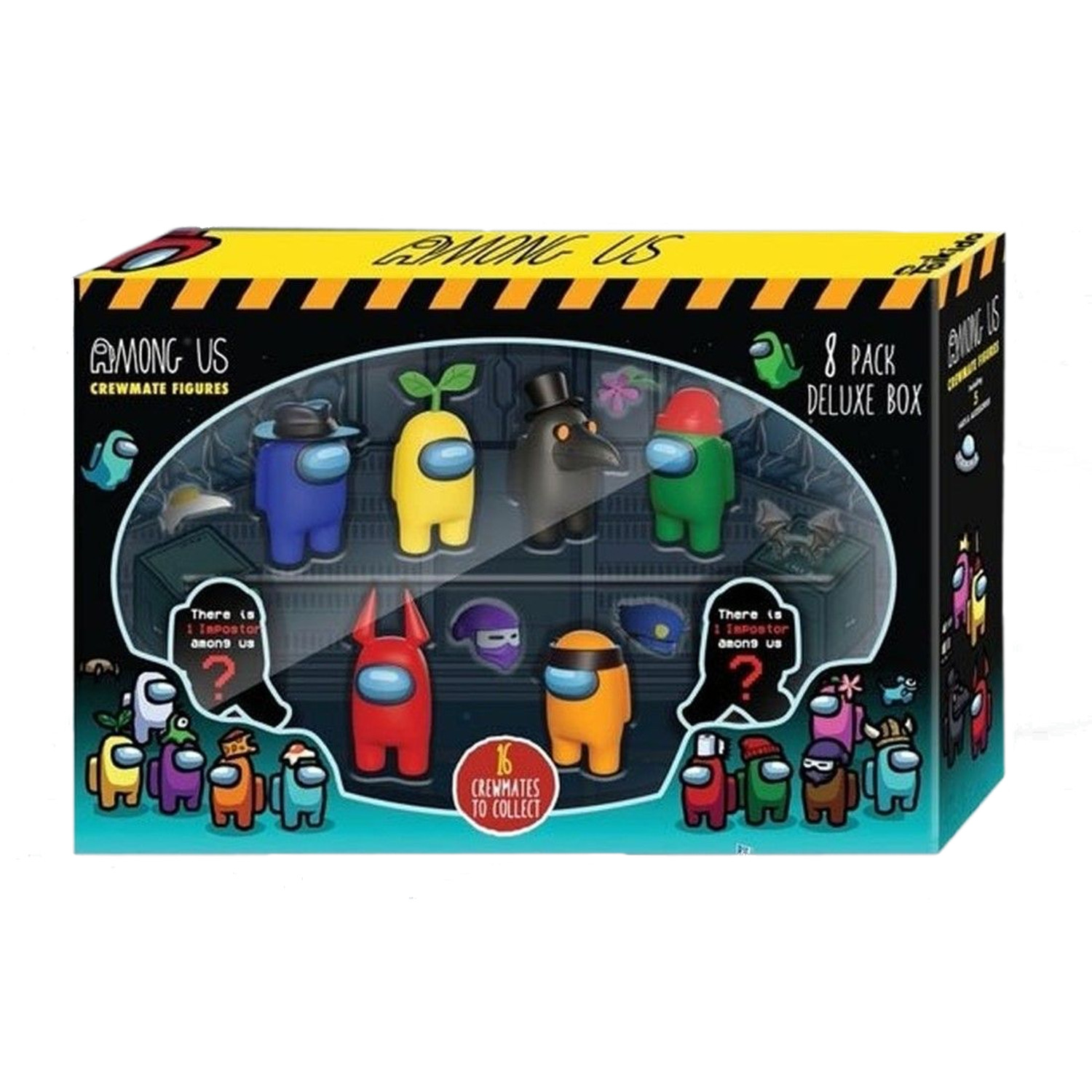 Zestaw figurek Among Us Crewmate 8pak mix | centrumelektroniki.pl