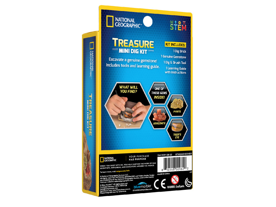 Zestaw National Geographic - Skrzynia ze skarbami (Impulse Treasure ...