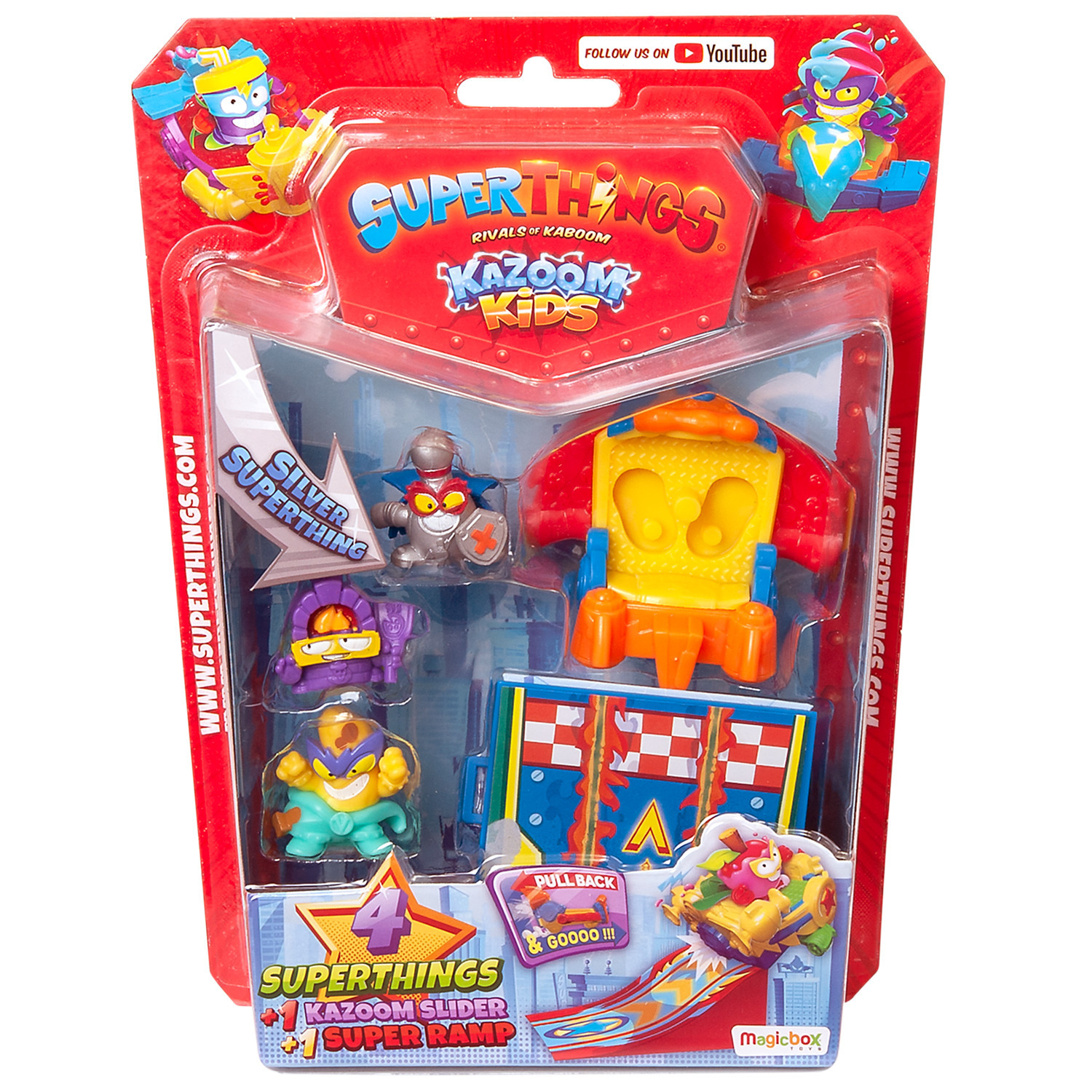Zestaw z 4 figurkami SuperThings Kazoom Kids Sliders ...