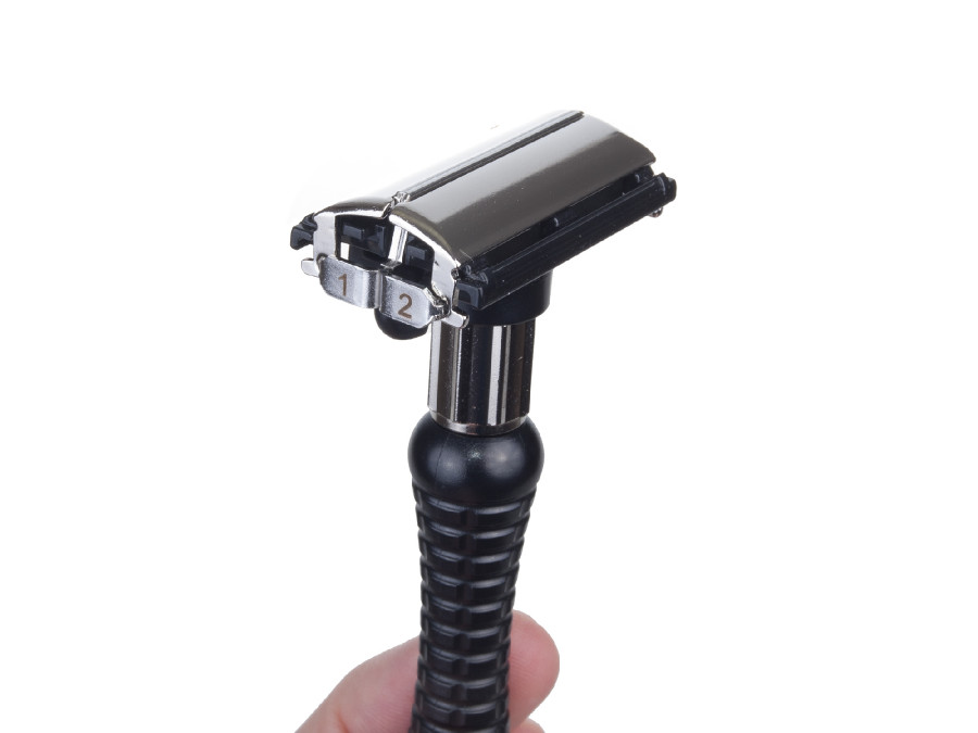 Maszynka do golenia Feather Adjustable Double Edge Razor, na tradycyjne ...