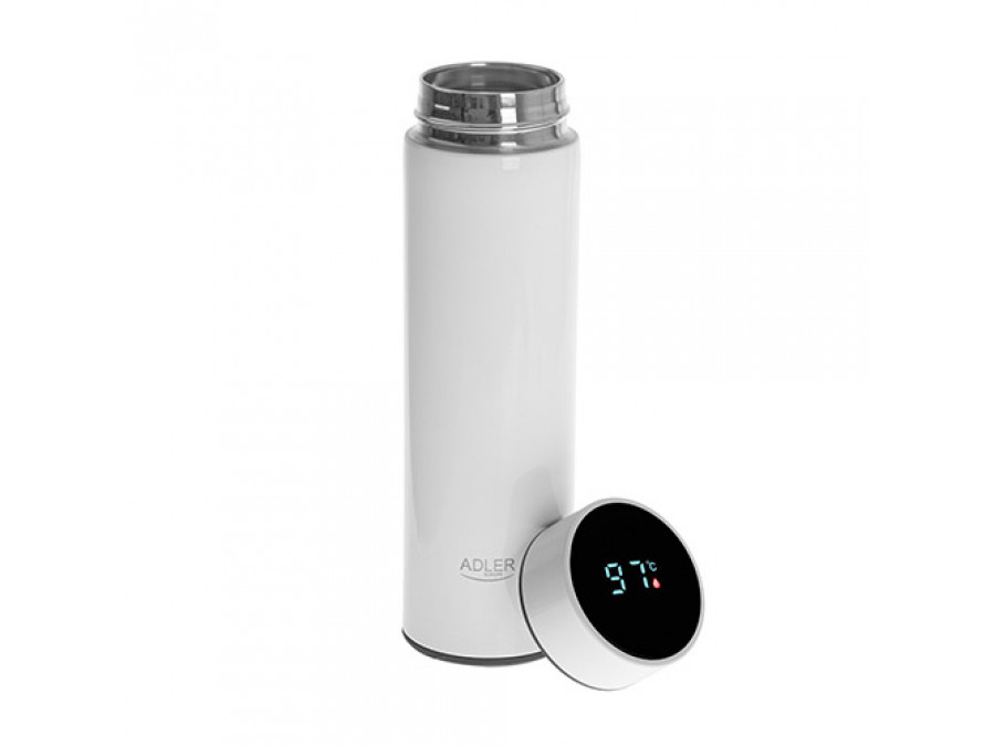 Termos LED 473ml biały | centrumelektroniki.pl